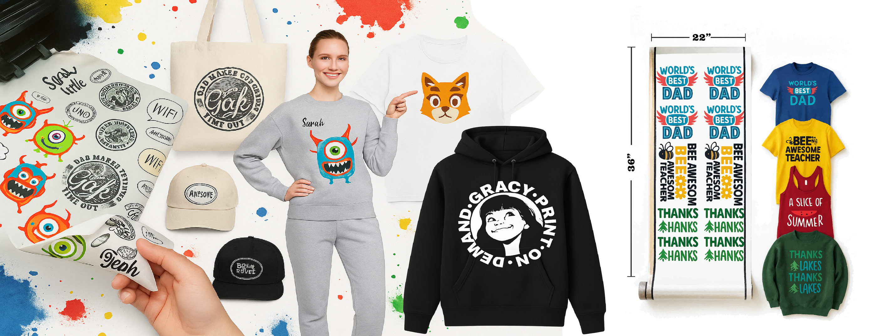 Gracy Print On Demand Apparel in Los Angeles